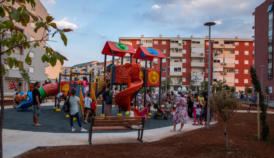Podgorica dobila još jedan park ispod Ljubovića (FOTO/VIDEO) - Volim ...